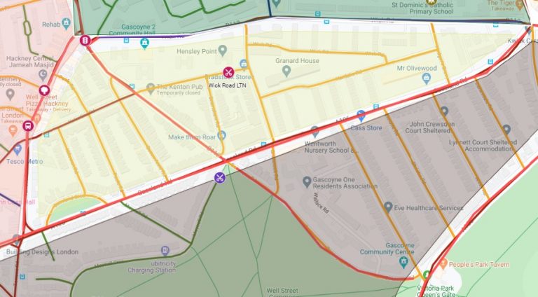 The Vision Map - Hackney Cycling Campaign